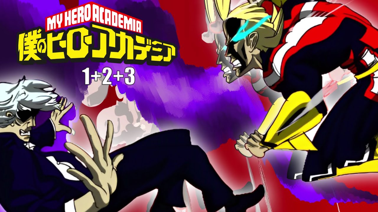 Prime All Might Vs Prime All For One Parts 1-3 Full Fan Animation ...
