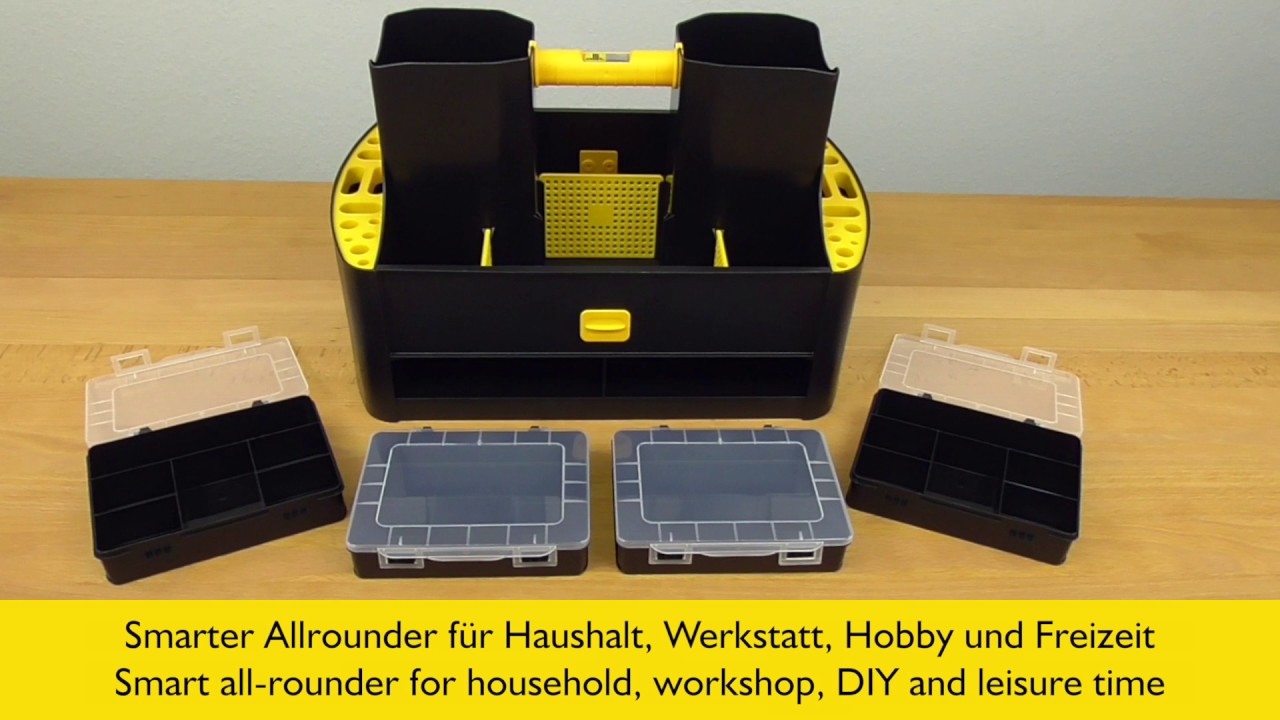 Allit McPlus Workman Werkzeug-Tragekasten Tool tote tray - YouTube