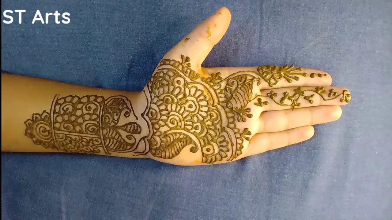 Ramadan special mehndi design | mehandi | full hand mehndi design by ST ...