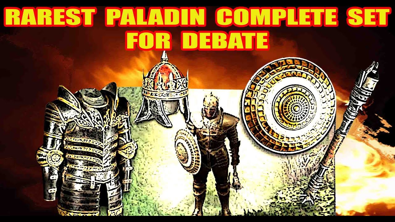 Best Rarest Number 1 Complete Set of Paladin Items Diablo 2 for Debate ...