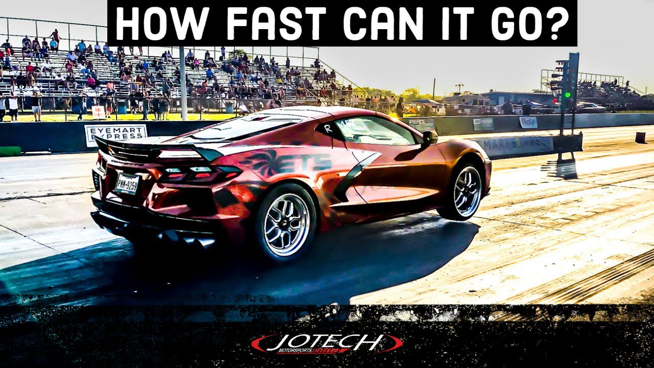the pursuit of an 8 SECOND C8 CORVETTE | how fast can this car be ...