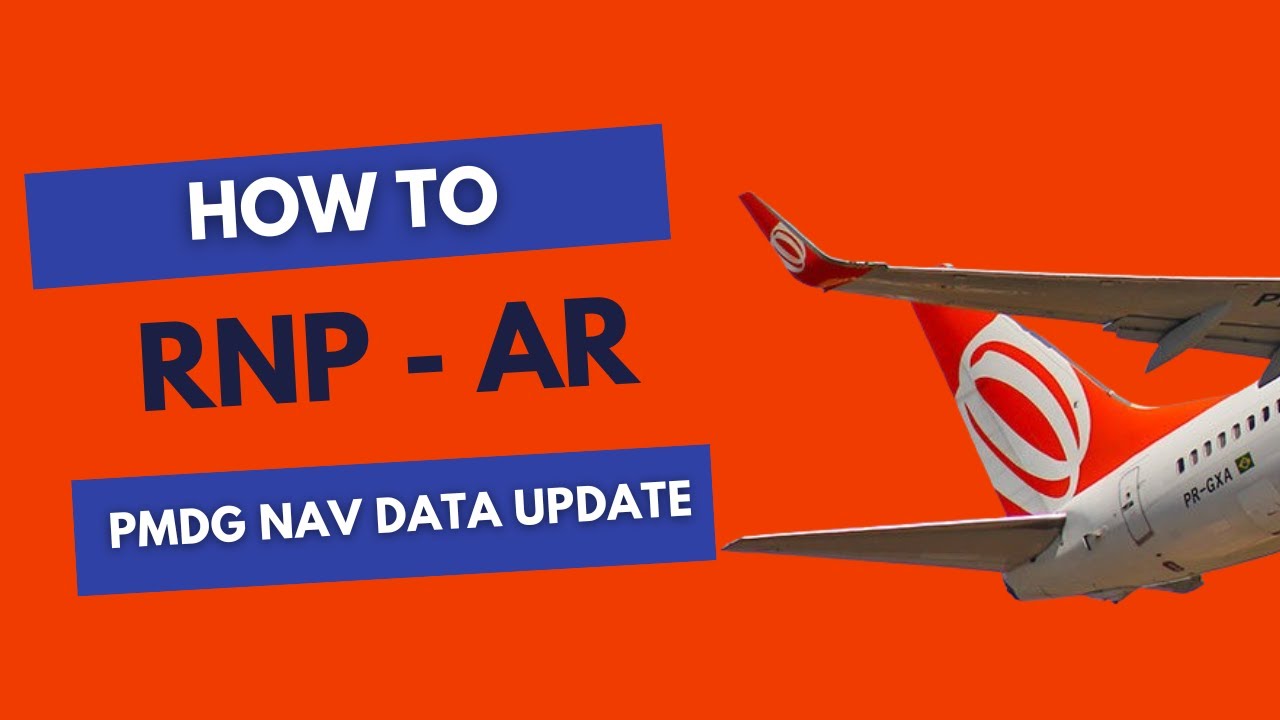NEW 737 NAV DATA! RNP - AR! BOEING 737 PMDG - YouTube