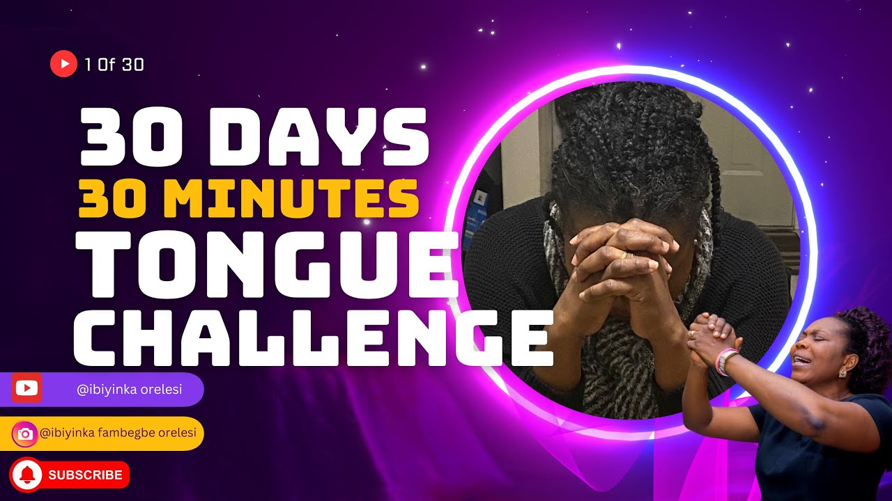 30 DAYS 30 MINUTES TONGUE CHALLENGE - YouTube