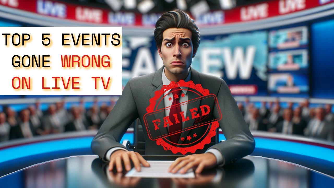 Unbelievable Live TV Fails: Top 5 Events Gone WRONG - YouTube