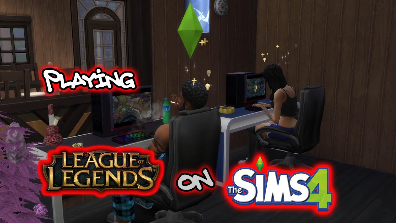 The Daily life of a Stoner Sim | The Sims 4 | Modded - YouTube