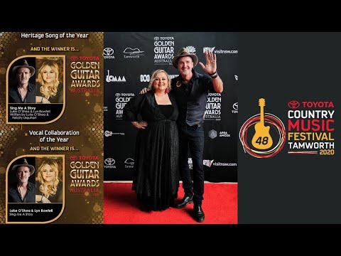 'Sing Me A Story' LIVE at TCMF2020 - Luke O'Shea & Lyn Bowtell - YouTube