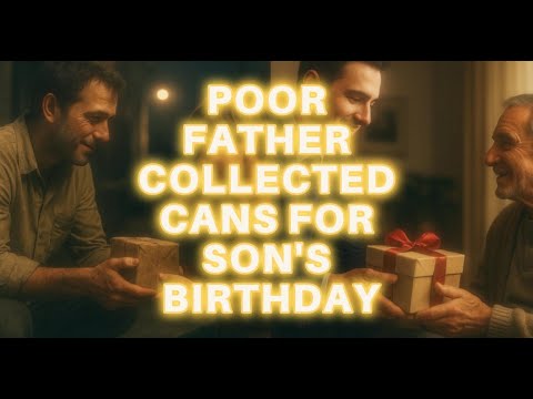 Full Video POOR FATHER COLLECTED CANS FOR SON'S BIRTHDAY - YouTube