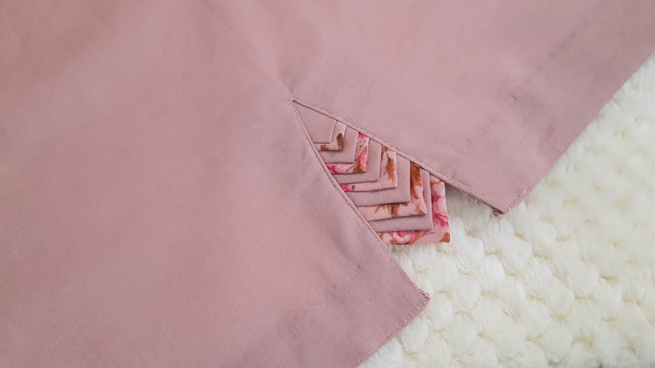 ️Beautiful Trouser Bottom/ Sleeves Design Cutting and Stitching ️ - YouTube