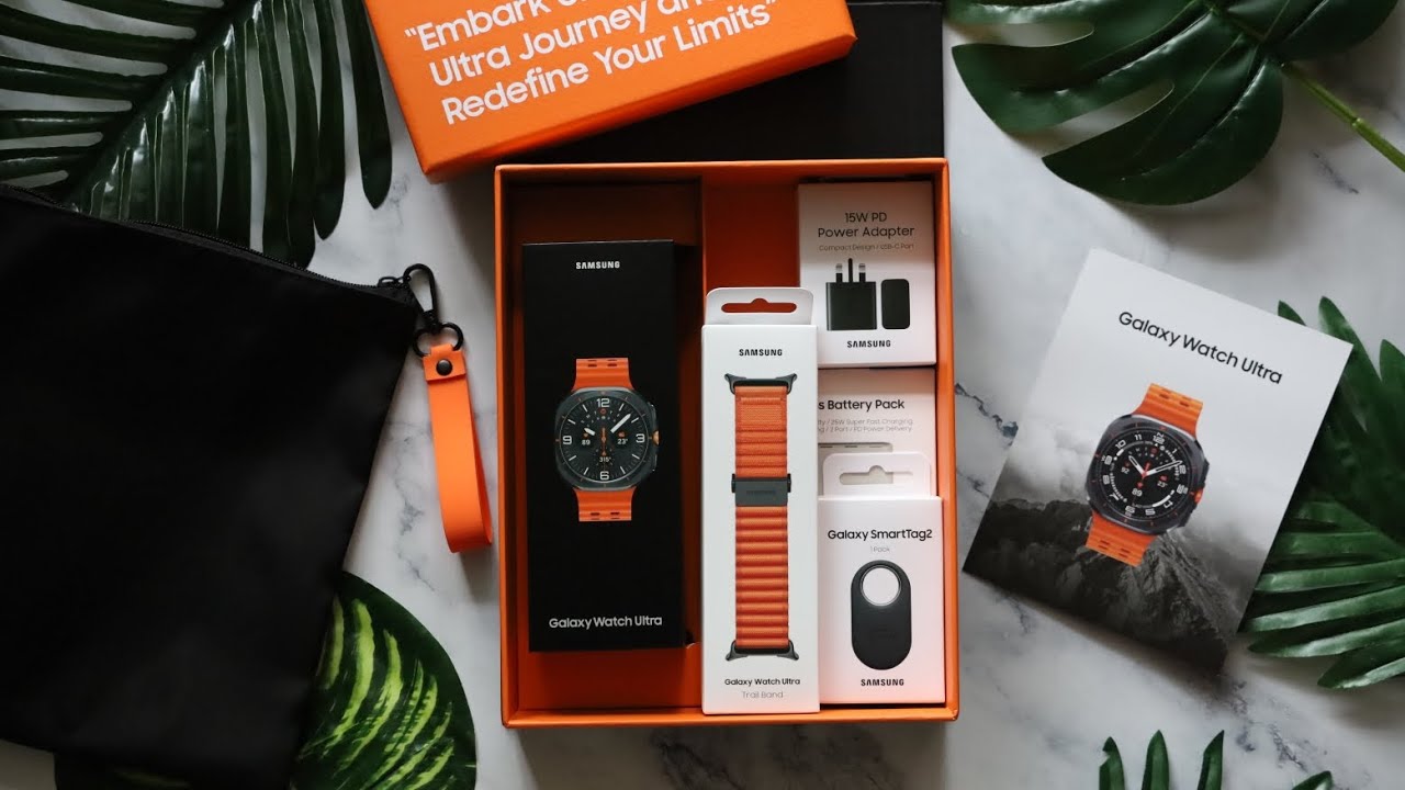 Unboxing the Exclusive Samsung Galaxy Watch Ultra Adventure Pack【Only ...