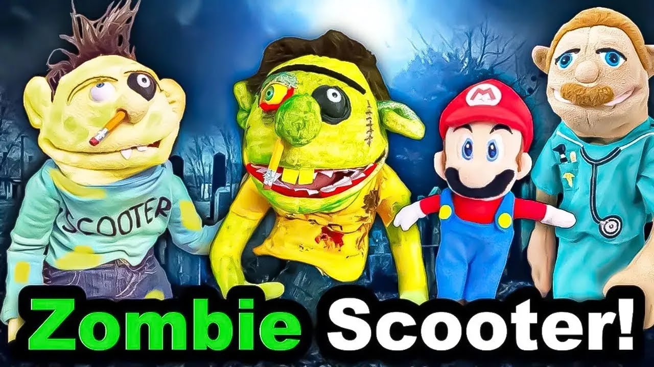 SML Movie: Zombie Scooter! - YouTube