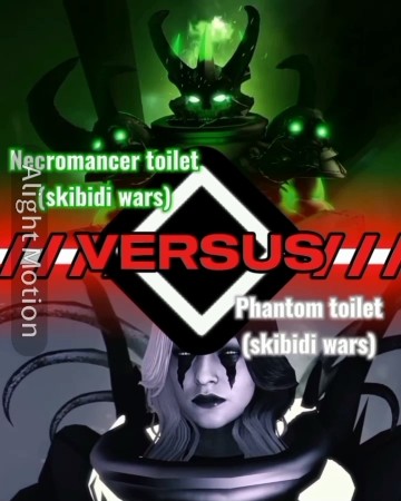 Phantom toilet vs necromancer toilet #skibiditoilet #skibidiwars #fyp ...