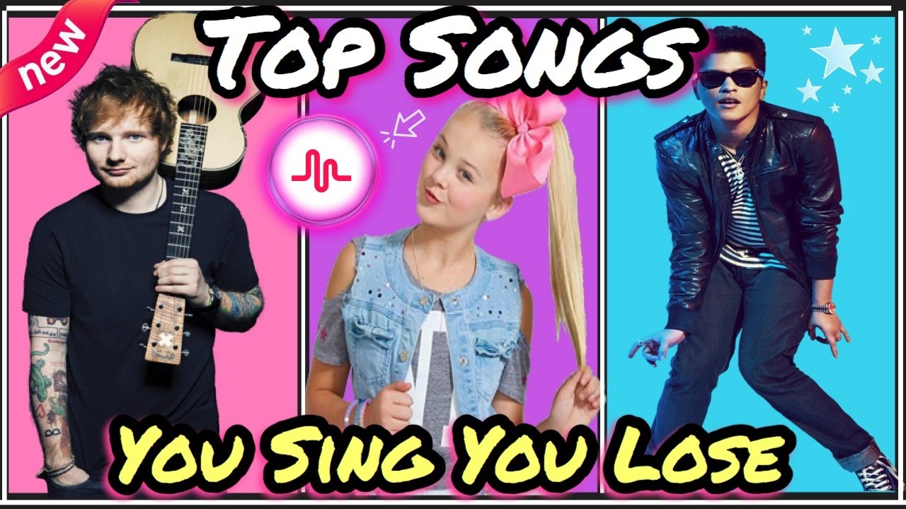 Top Songs 2017 Try Not To Sing Along Challenge Musical.ly Edition | If ...