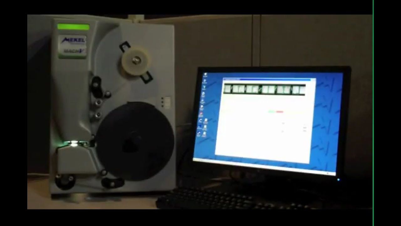 Mekel MACH5 Roll Film Scanner - YouTube