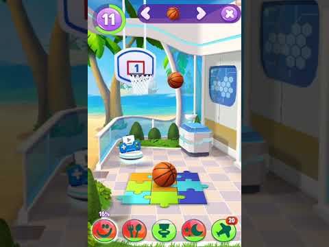 My Talking Tom 2 #2 (Playing Basketball World best Record 30 points ...