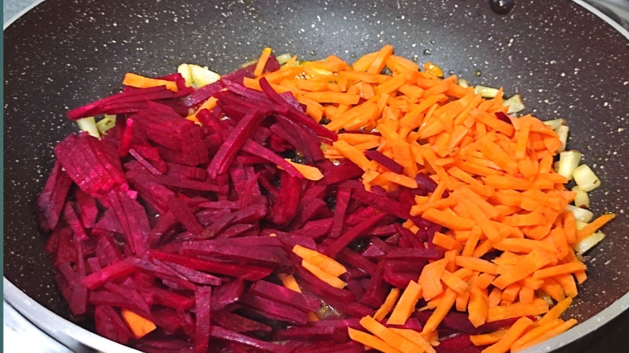 Make this recipe with beetroot and carrots once and you will want to ...