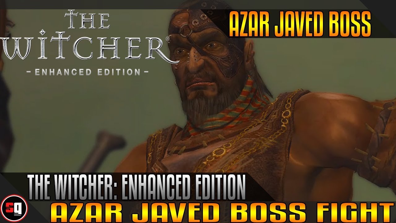 The Witcher: Enhanced Edition - Azar Javed Boss Fight - YouTube
