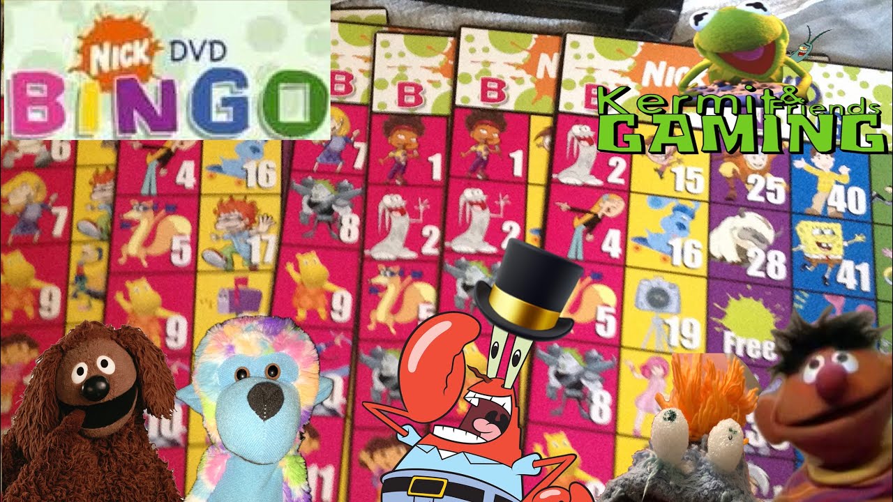 🎮 K&F Gaming : Nick DVD Bingo 🎮 - YouTube