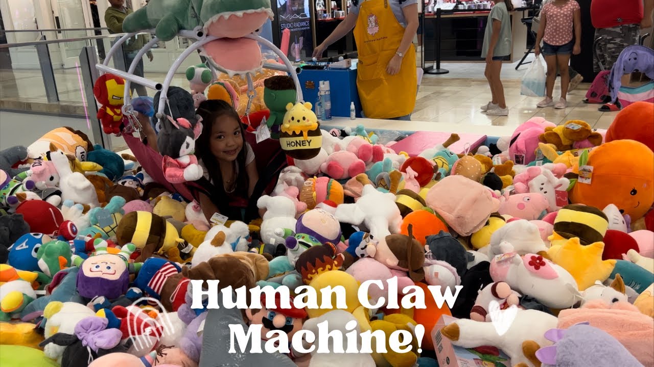 Trying the Human Claw Machine! - YouTube