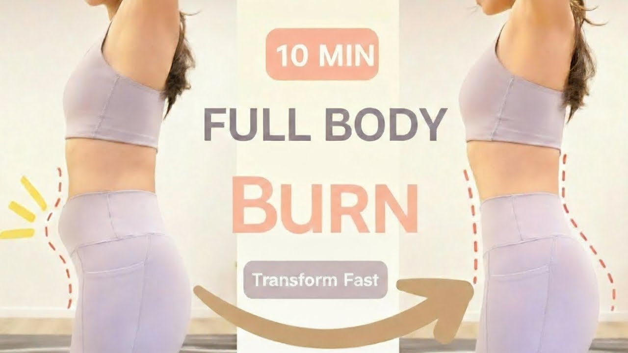 How to Build Strong Body Fast: 10-Minute Home Workout for Women - YouTube