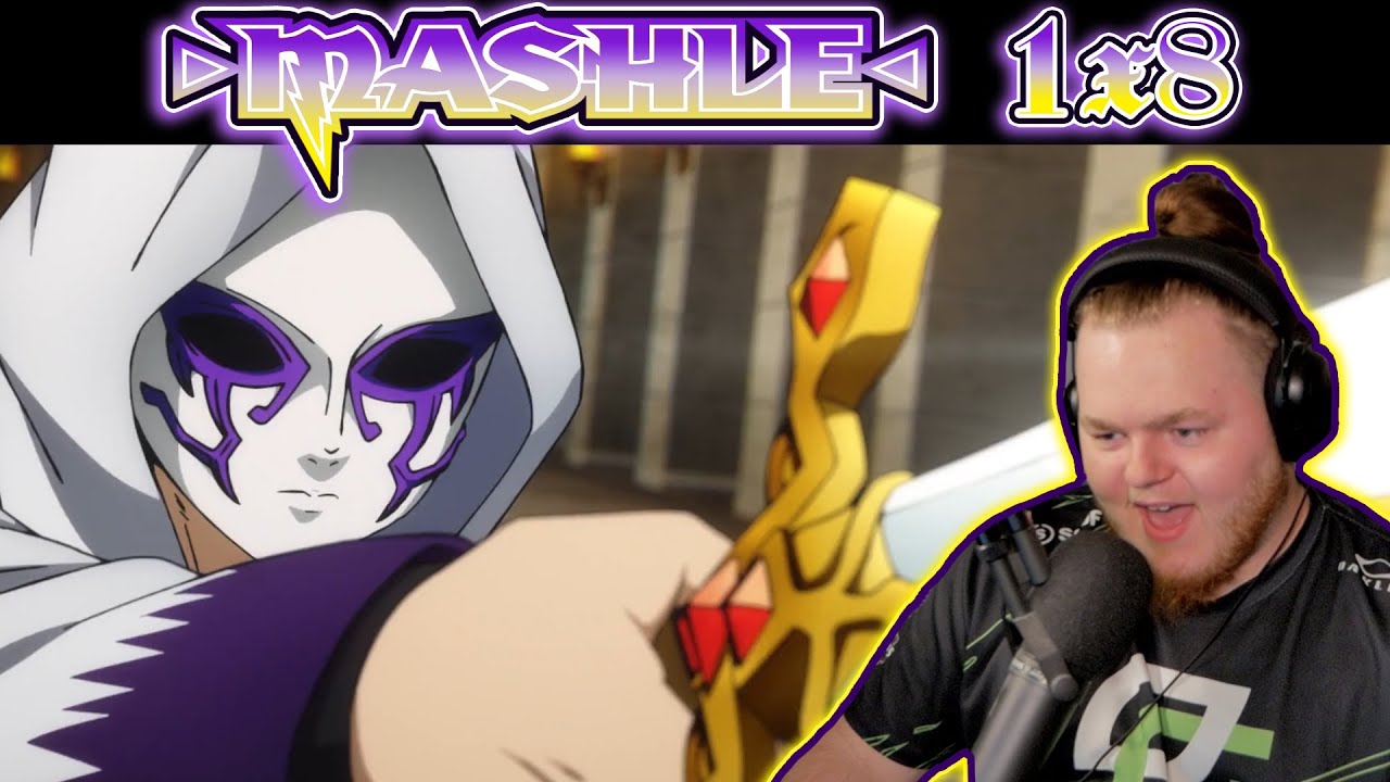 LANG VS ALDER BEGINS! | MASHLE 1x8 REACTION - YouTube