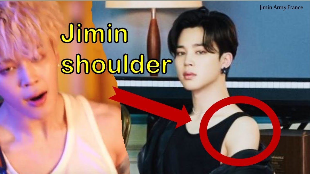 When we accidentally see Jimin's shoulder 🥵 - YouTube