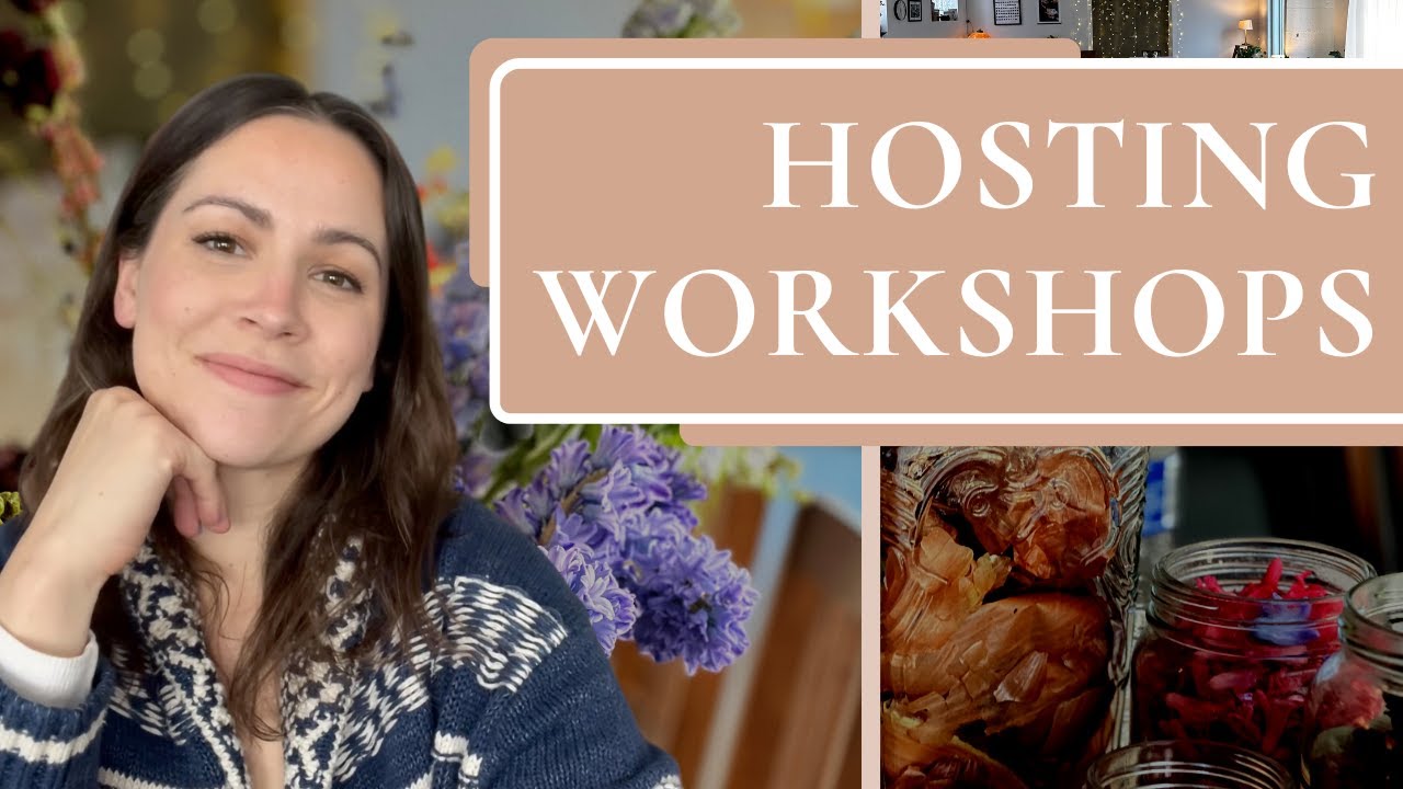 How Hosting Workshops Can Boost Your Income as a Maker - YouTube