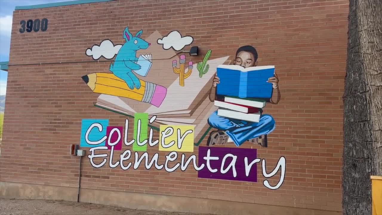 Mural Unveiling at Collier Elementary School - YouTube