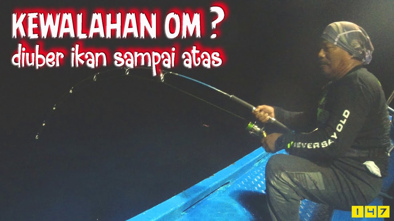 Gila Ini Spotnya !! Ikan Tongkol/Pontangnya Nguber Sampai ke Permukaan ...