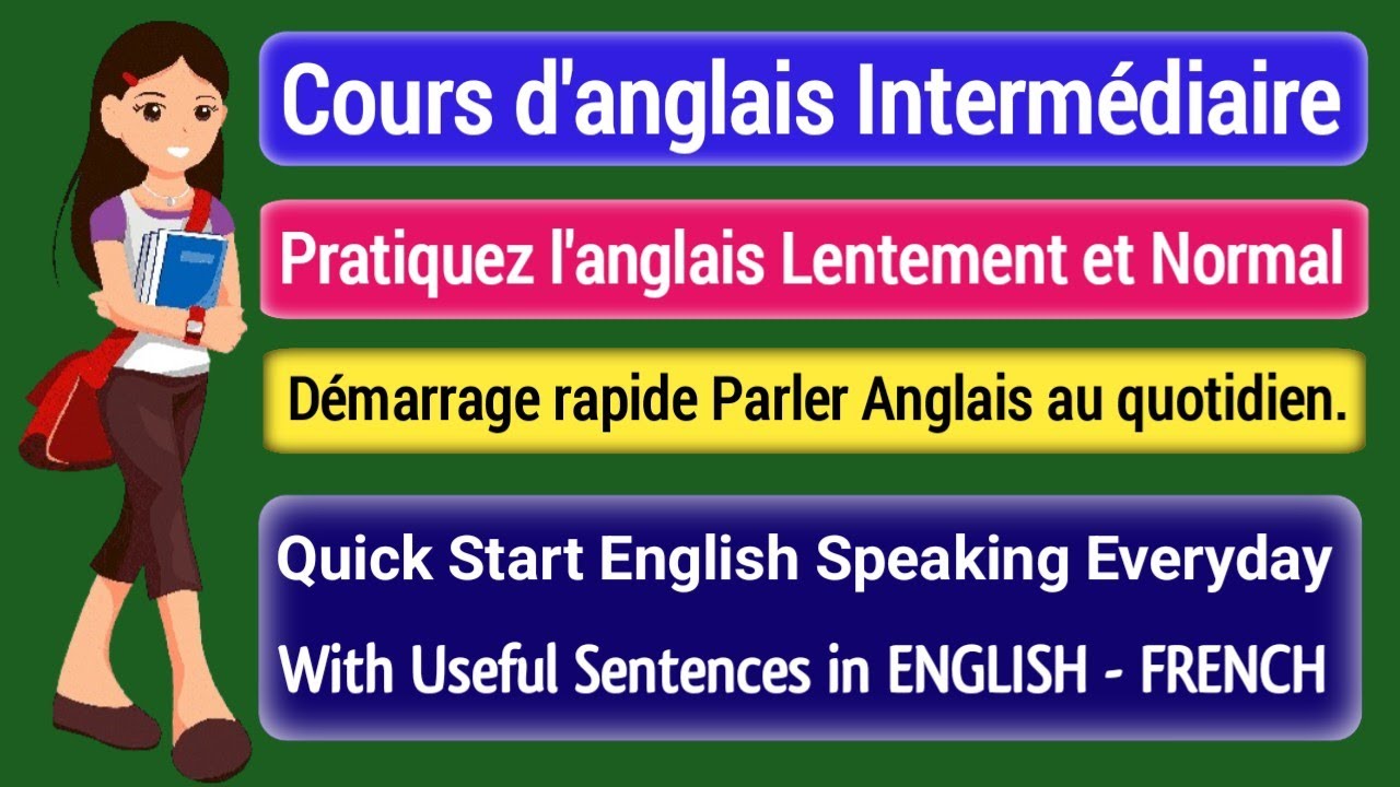 🔥 Cours d'anglais Pour Intermédiaire | Facile de Pratiquer d'anglais ...