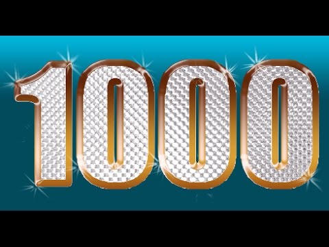 Counting to 1000 animation - YouTube