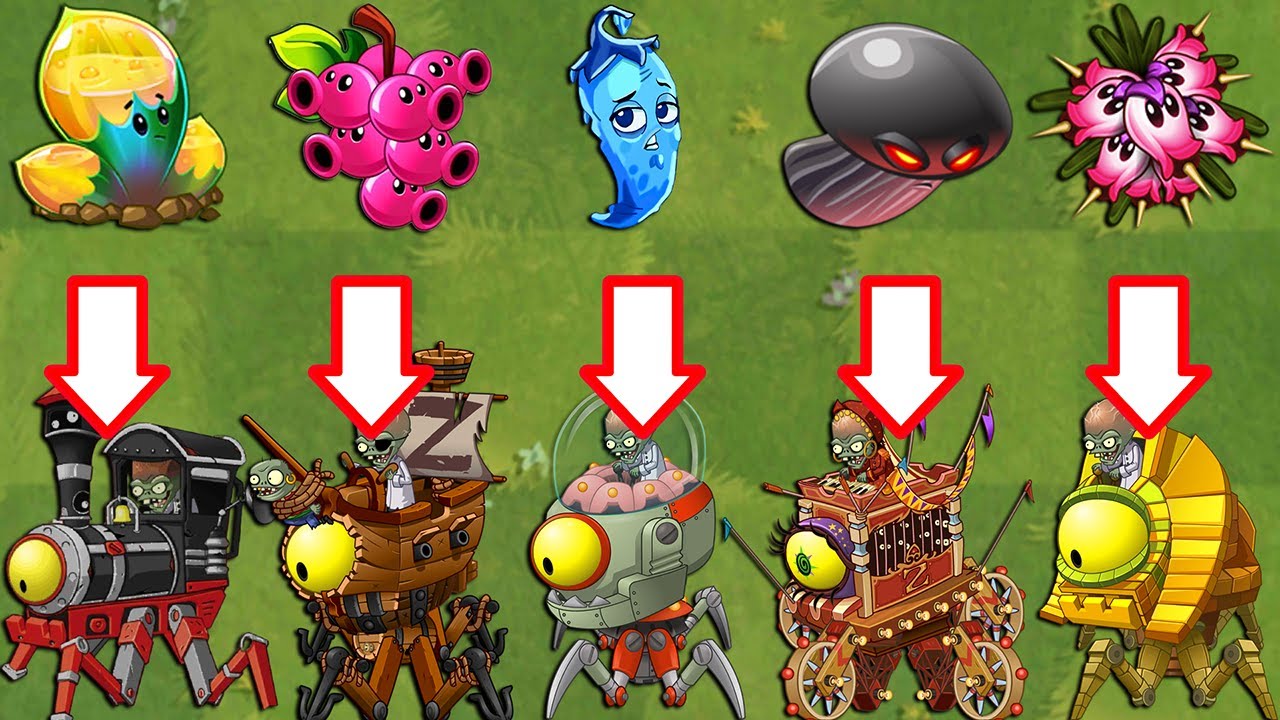 All BOMB Plants Power-Up vs PvZ 2 Final Bosses Fight! - Plants vs ...