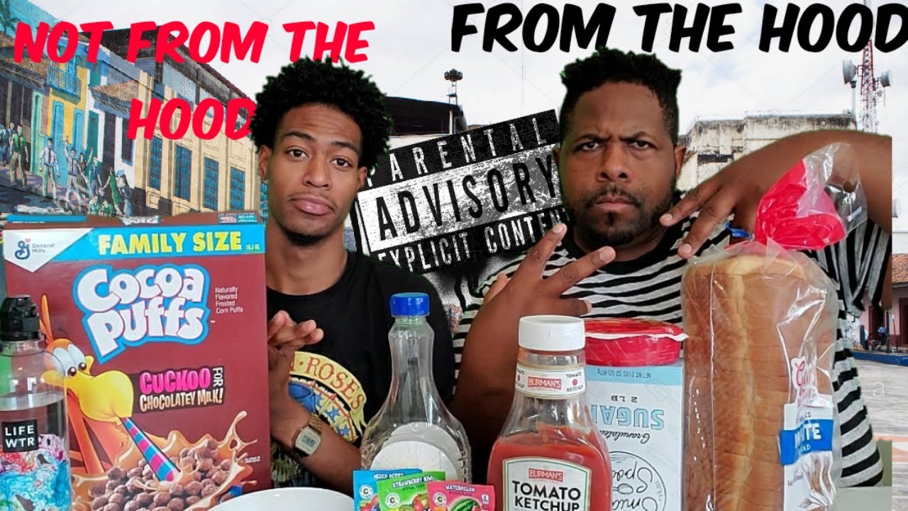 Nate Tries Food From the Hood - YouTube