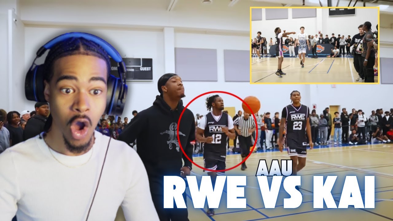 RWE vs Kai Cenat AAU Game - YouTube
