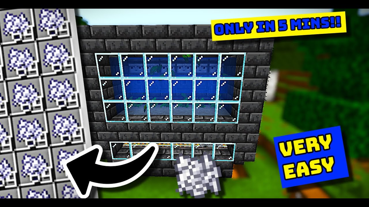 New Minecraft 1.21.5+ Easy Automatic Bone Meal Farm || How To Make Bone ...