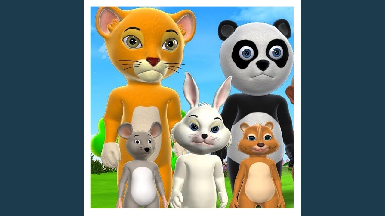 Five Little Animals Jumping on the Bed (Radio Edit) - YouTube