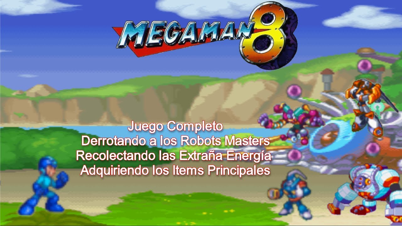 PS1 - Megaman 8, Juego completo, Parte 1. - YouTube