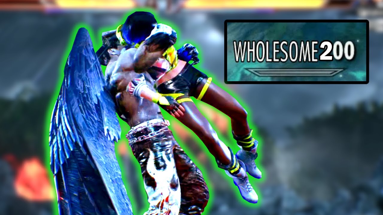 Tekken 8 Using ̶L̶u̶n̶a̶t̶i̶c̶ Wholesome Devil to Give Friend Uppies ...