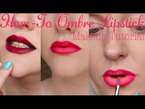 How To ♡ Ombre Lips ♡ Makeup Tutorial | LulaBella11 - YouTube