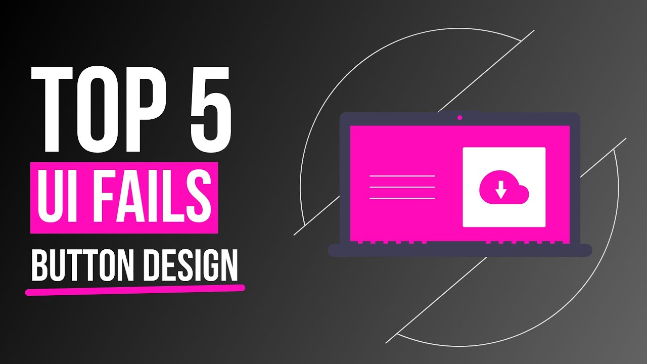 Top 5 UI Fails: Button Design Nightmares! - YouTube
