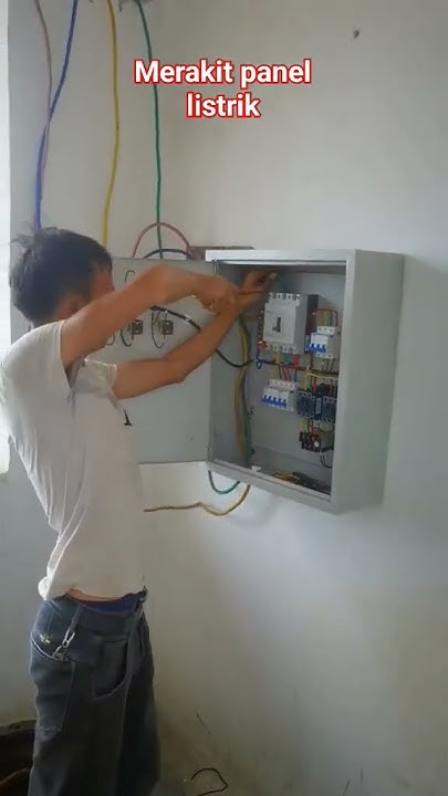 CARA MERAKIT PANEL LISTRIK 3 phase #tutorial #tekhnik #tukanglistrik - YouTube