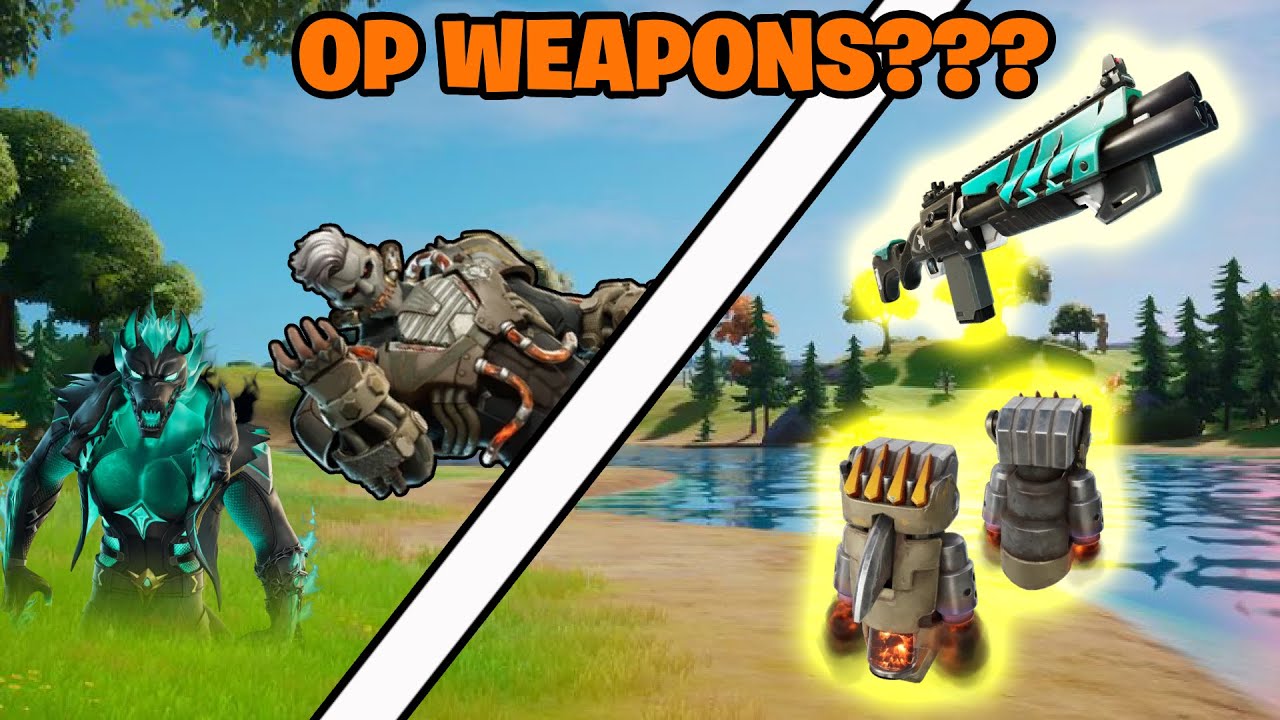 Testing Out Npc/Boss Weapons in Fortnite Chapter 5 Season 3!! - YouTube