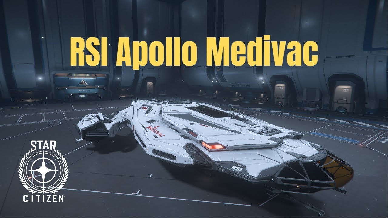 RSI Apollo Medivac Ship Tour - Star Citizen 4.3.1 - YouTube