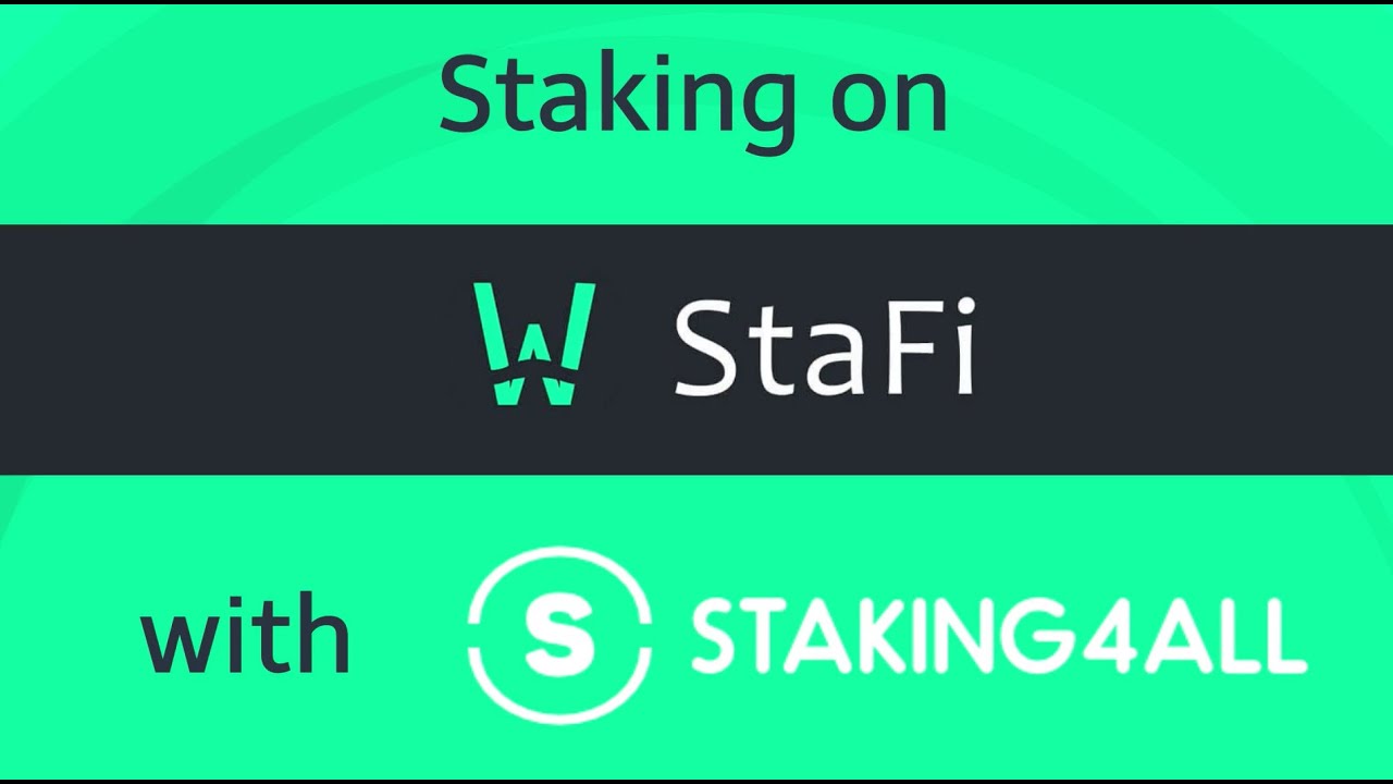 How to Stake/Nominate on Stafi - YouTube