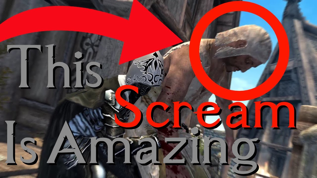 This NPC has an AMAZING scream - YouTube