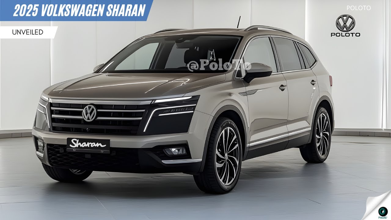 2025 Volkswagen Sharan Unveiled - A roomy MPV equipped with tons of ...