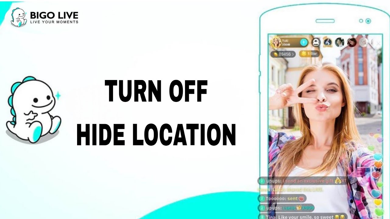 How To Turn Off Hide Location On Bigo Live App - YouTube