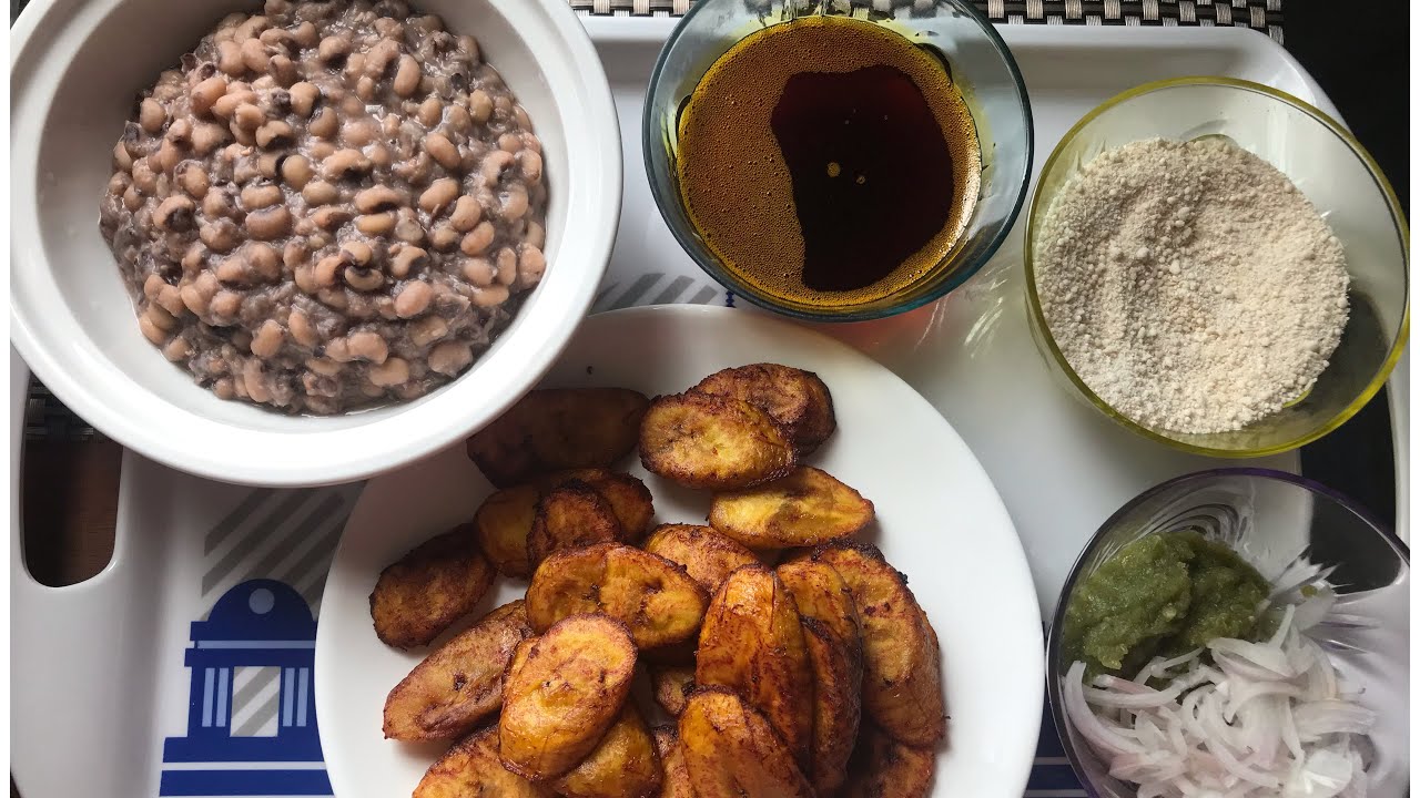 How to Make The Most Delicious Gari and Beans || Just Like Davi’s Yor ...