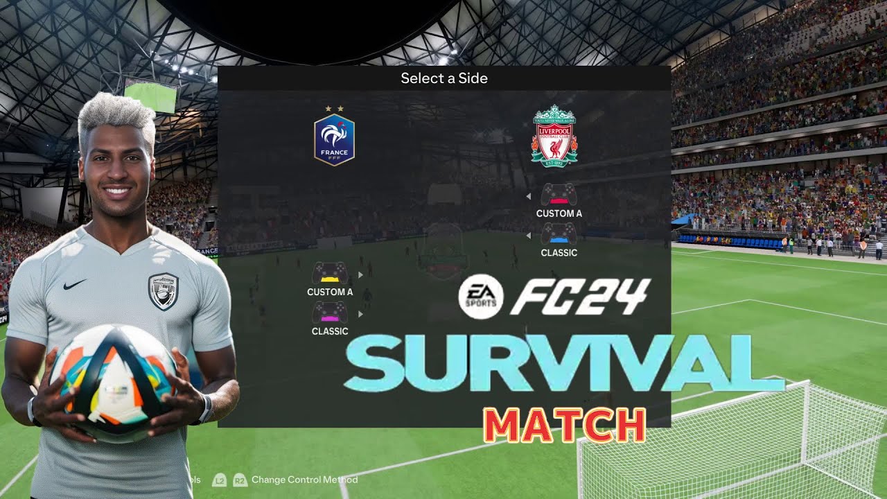 FC24 Mod SURVIVAL CO-UP 2P vs 2P - YouTube