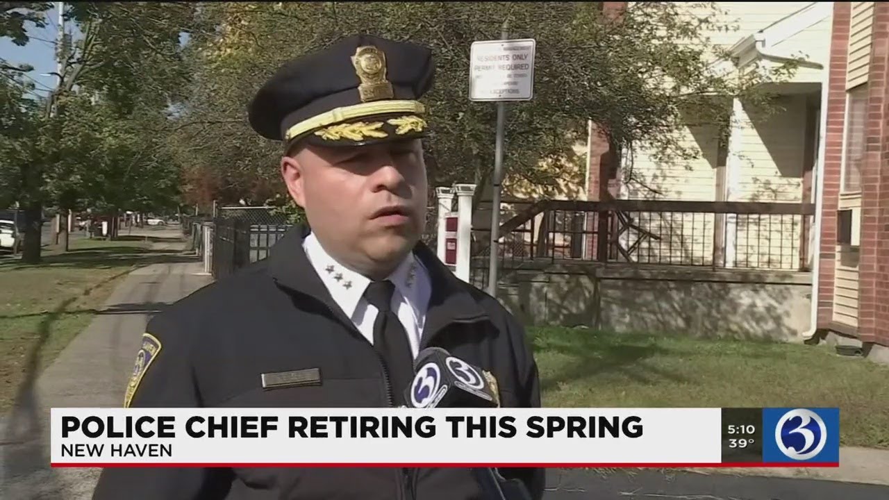VIDEO: New Haven Police chief retiring this year - YouTube
