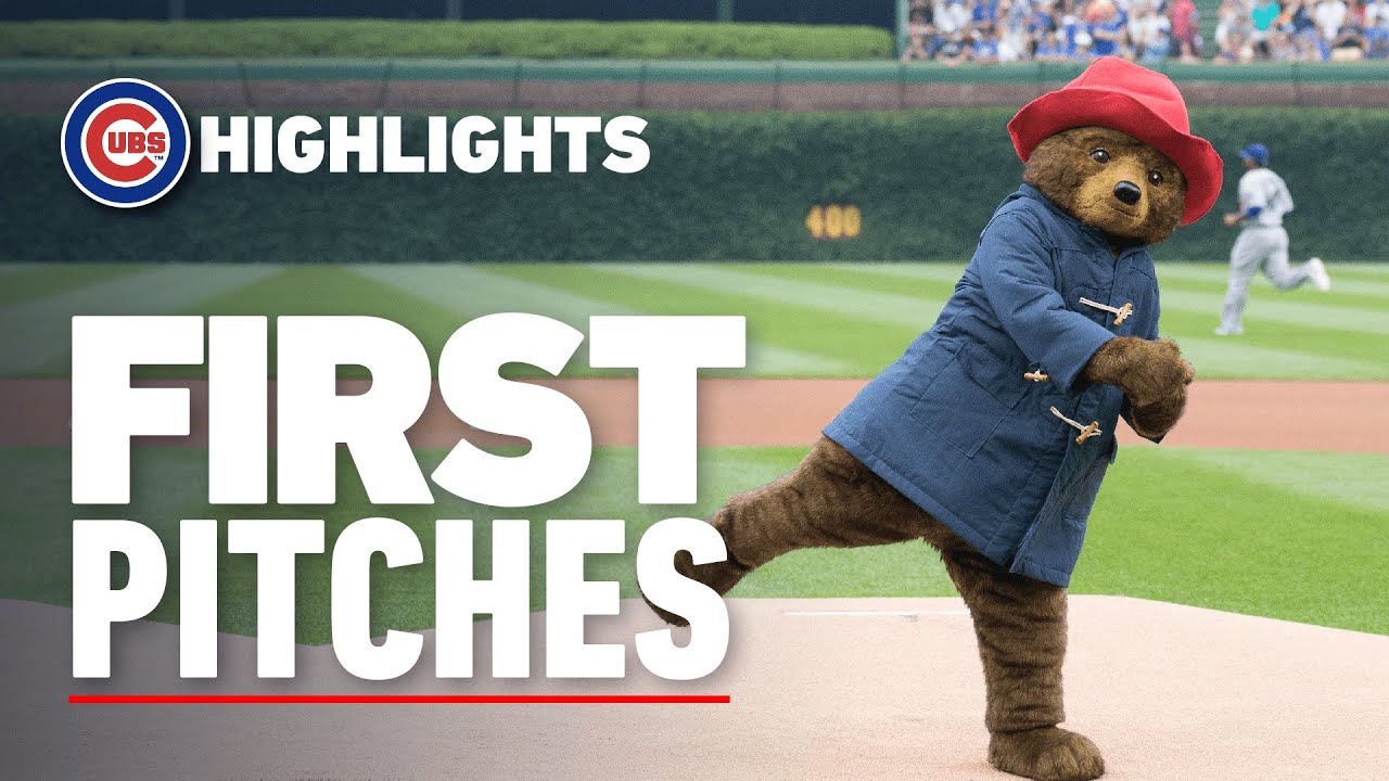 The Most Memorable Celebrity First Pitches at Wrigley Field | Michael ...